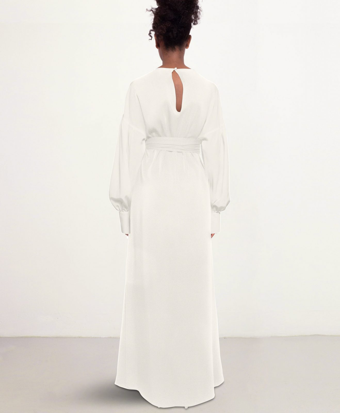 Long Sunday Dress in Off white LPS RN - Studio Heijne