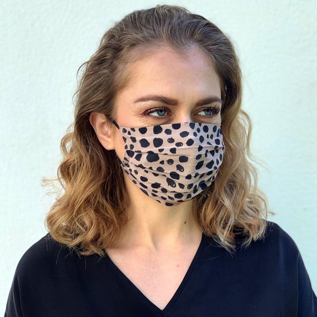 Silk face mask Dots - Studio Heijne